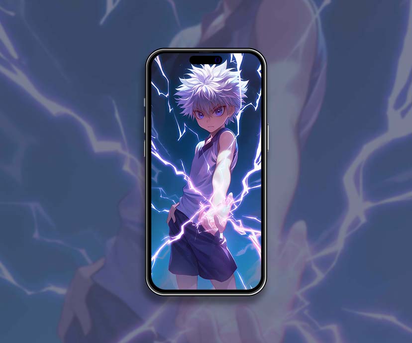 Killua Zoldyck Electric Power Anime Wallpapers - Free Wallpaper HD