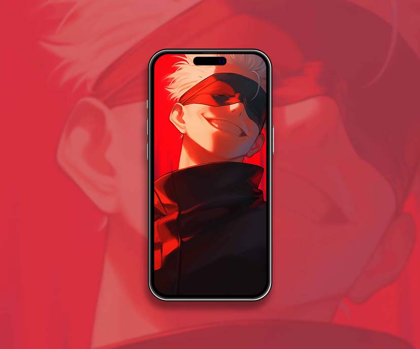 Jujutsu Kaisen Grimacing Satoru Gojo Wallpapers - Anime Wallpaper