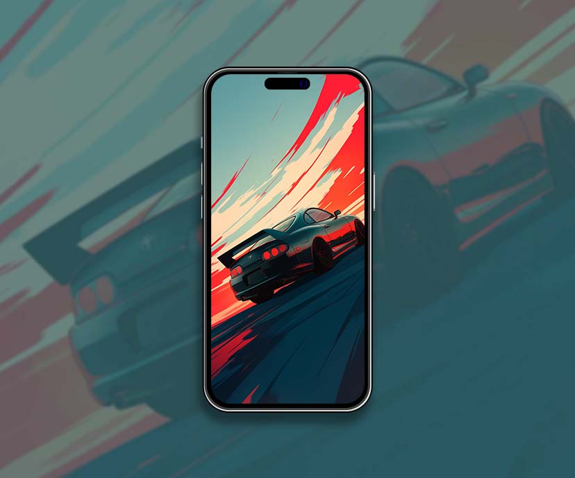 Toyota Supra Sunset Drive Stunning Wallpapers - JDM Wallpapers