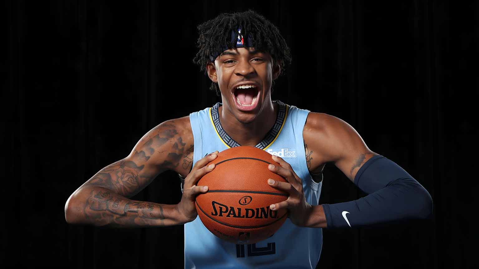 Ja Morant NBA Memphis Grizzlies Basketball Desktop Wallpaper