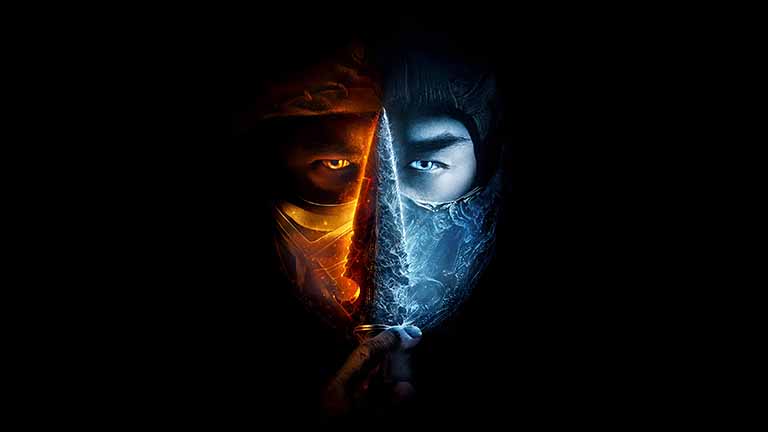 Mortal Kombat 2021 Scorpion Sub-Zero Knife Desktop Wallpaper