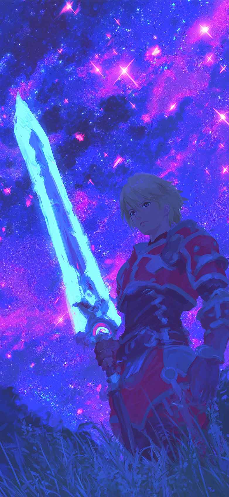 Shulk Xenoblade Chronicles Monado Sword Wallpapers iPhone HD