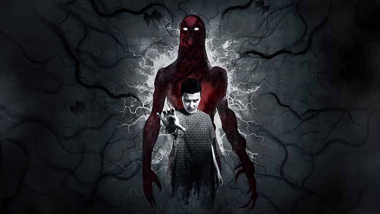 Stranger Things Eleven vs Vecna Mind Power Desktop Wallpaper