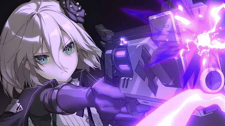 Free Chaos Zero Purple Lightning Shot Desktop Wallpaper 4k