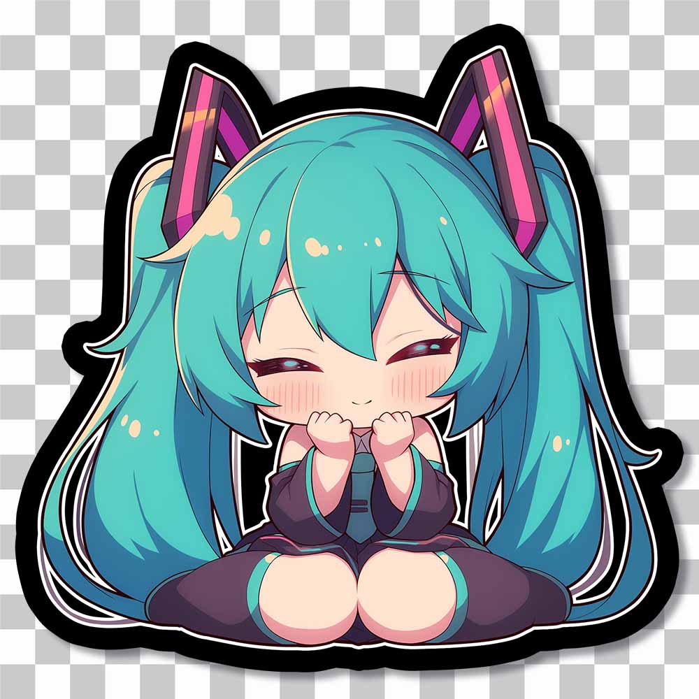 Anime Sticker PNG Collection: Free Digital Stickers Download