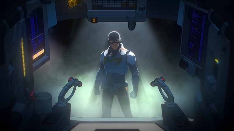 Free Dispatch Robert in the Command Center Desktop Wallpaper