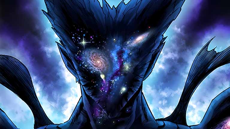 One Punch Man Garou Monster Form Cosmic Power Wallpaper