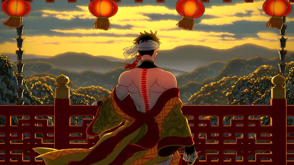 Record Of Ragnarok Qin Shi Huang Sunset Desktop Wallpaper 4k