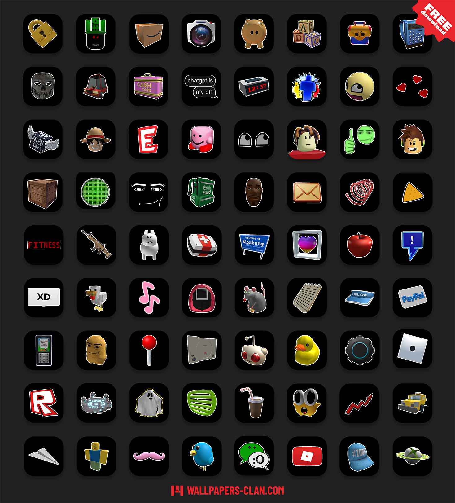 Roblox App Icons iOS & Android - Free App Icons for iPhone
