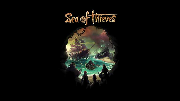 Free Sea of Thieves Cave View Title Screen Desktop Wallpaper