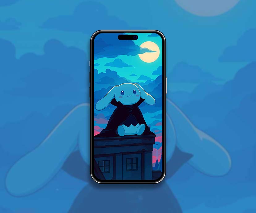 Cinnamoroll Dark Cape Moonlit Sky Wallpapers - Sanrio Wallpapers