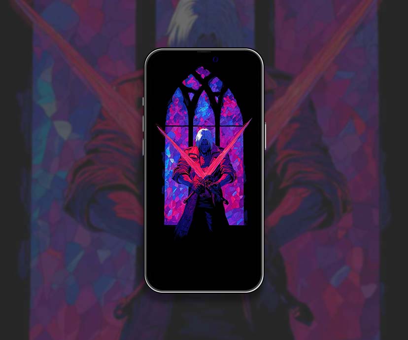 Devil May Cry Dante Neon Swords Wallpapers - Games Wallpapers