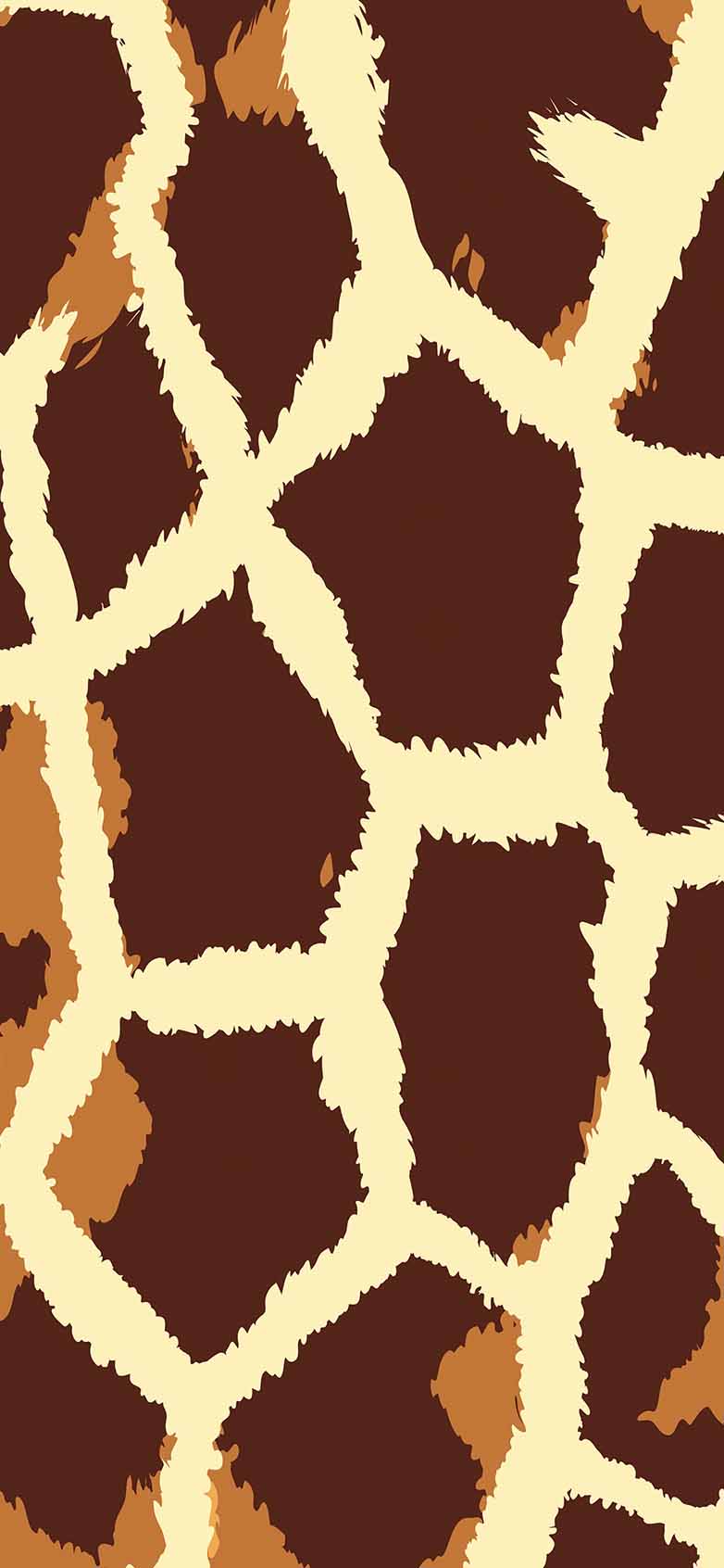 Giraffe Skin Brown Animal Print Wallpapers - Animals Wallpapers HD