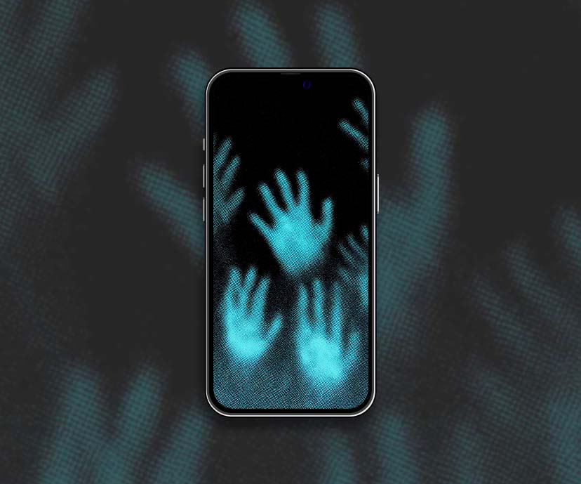 Glowing Blue Ghost Hands Horror Wallpapers - Scary Wallpaper HD