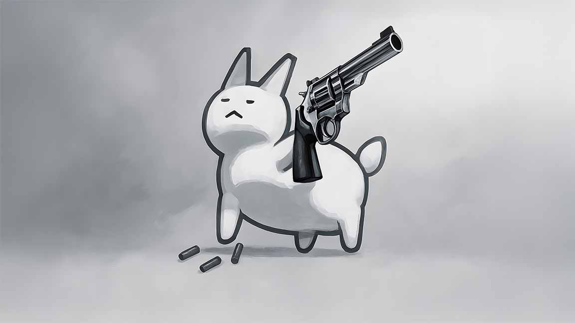 Gubby with Gun Roblox Meme Desktop Wallpaper - 4K Wallpapers