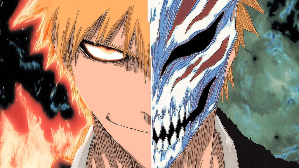 Ichigo Hollow Split Face Desktop Wallpaper - 4K & HD Wallpapers