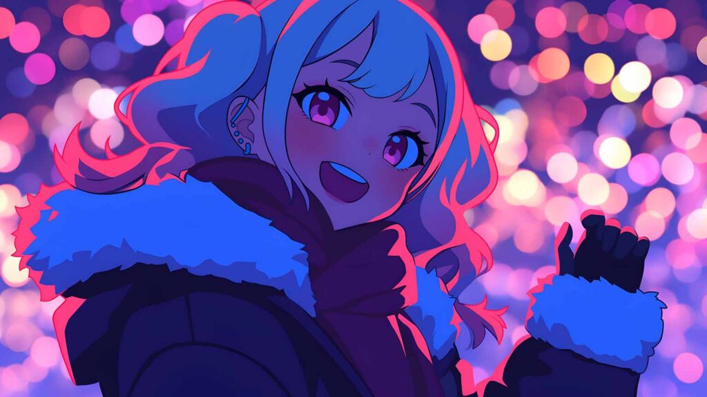 Free Marin Kitagawa Winter Night 4K Desktop Wallpaper 4k