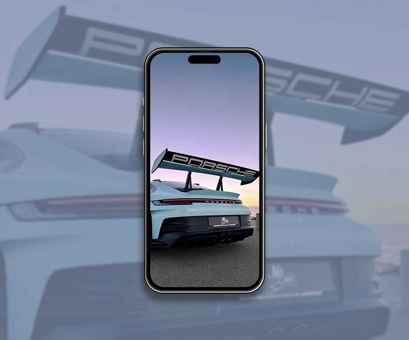 Porsche 911 Rear Wing Seaside Wallpapers - Sportscar Wallpapers