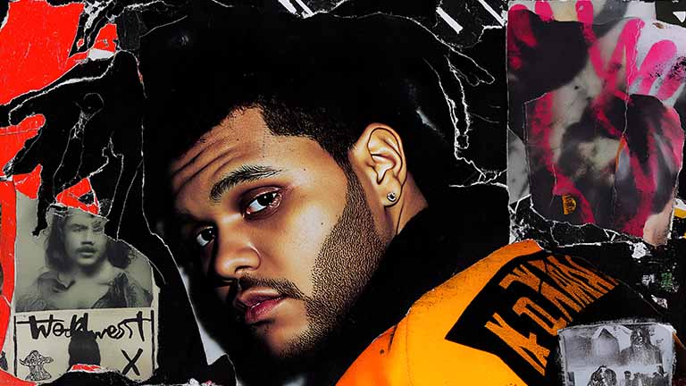 Free The Weeknd Abel Tesfaye Collage Art Desktop Wallpaper