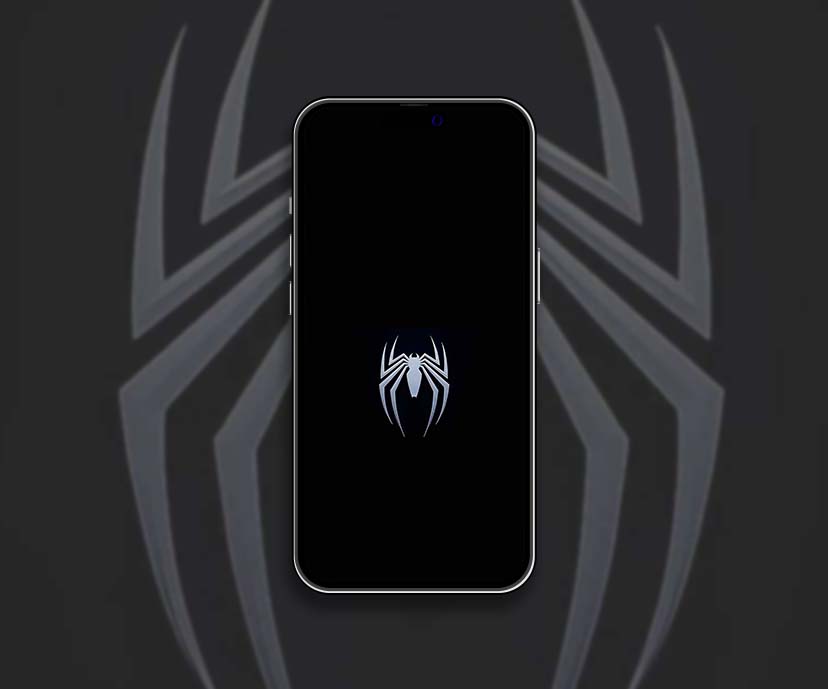Venom White Logo Black Wallpapers - Supervillain HD Wallpapers