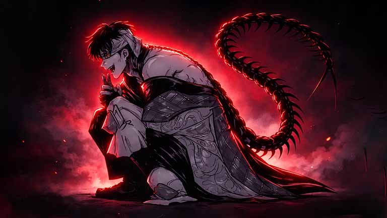Kaneki Centipede Form 4K Tokyo Ghoul Desktop Wallpaper